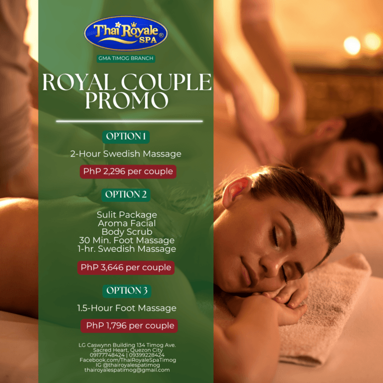Thai Royale Massage Spa GMA Timog Ave Quezon City